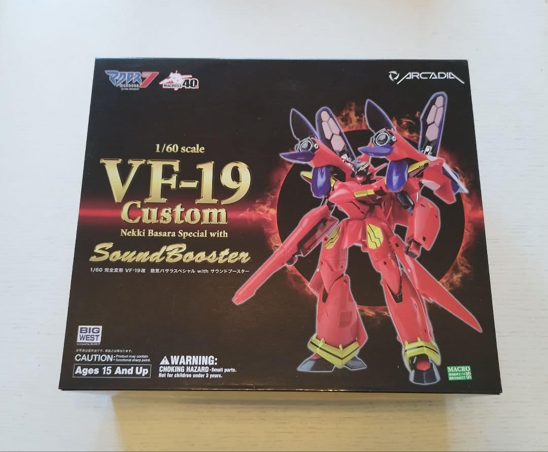 アルカディア VF-19改 熱気バサラスペシャル with サウンドブースター