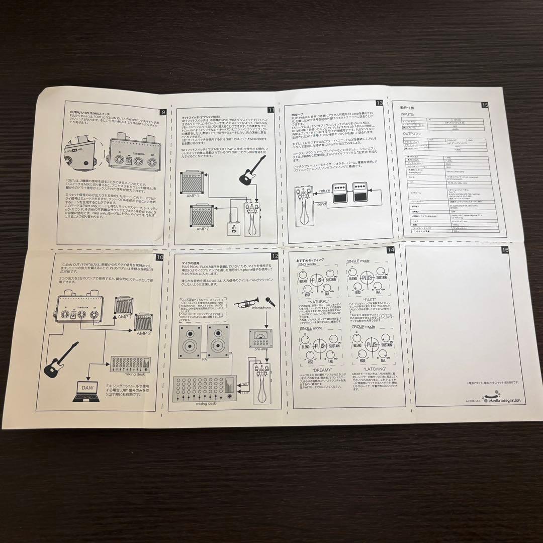 GAMECHANGER AUDIO PLUS PEDAL ＋WET Switch