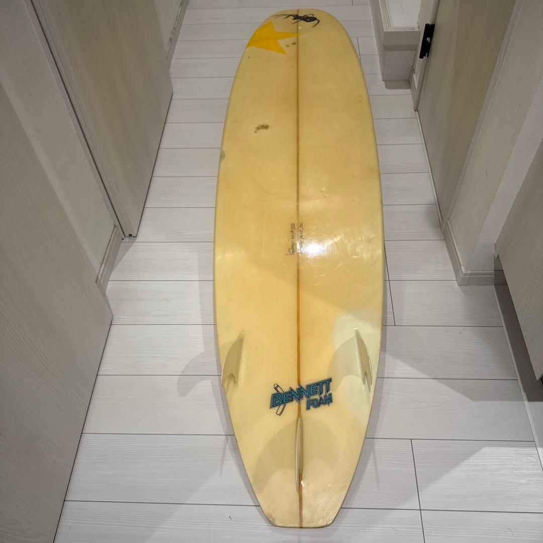 中古7’6 Spiderミッドレングス ファンボード