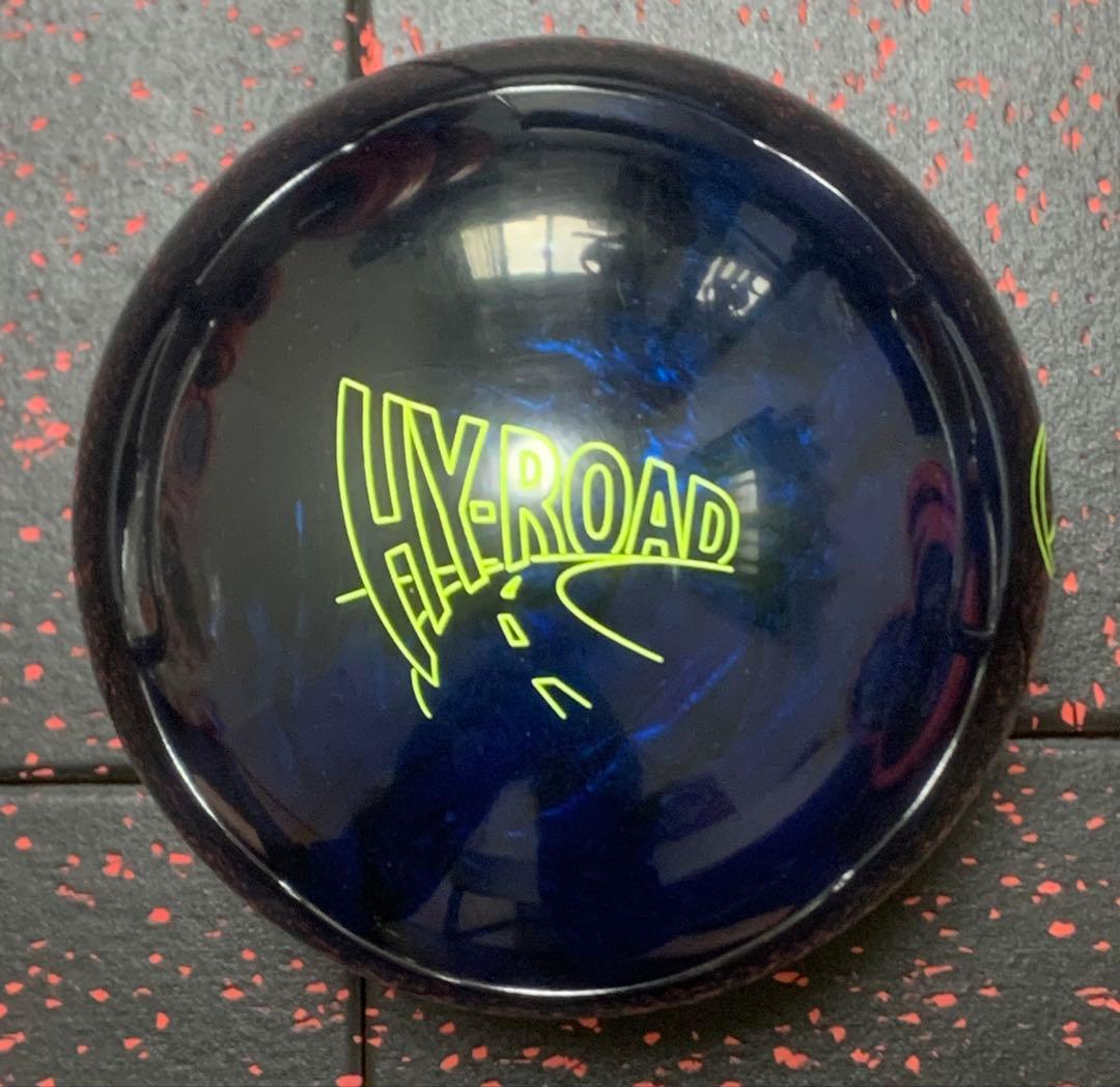 新品未使用 Hy-Road ボウリングボール 15lbs ブラック/ブルー