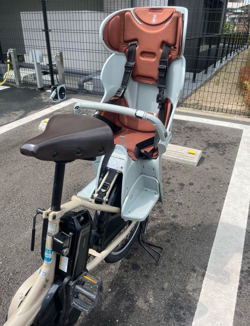 N*I様 BRIDGESTONE bikke 電動アシスト自転車 チャイルドシー