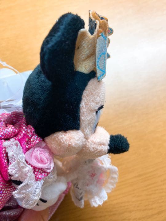 ディズニー　ミニー　ぬいぐるみバッジ　2