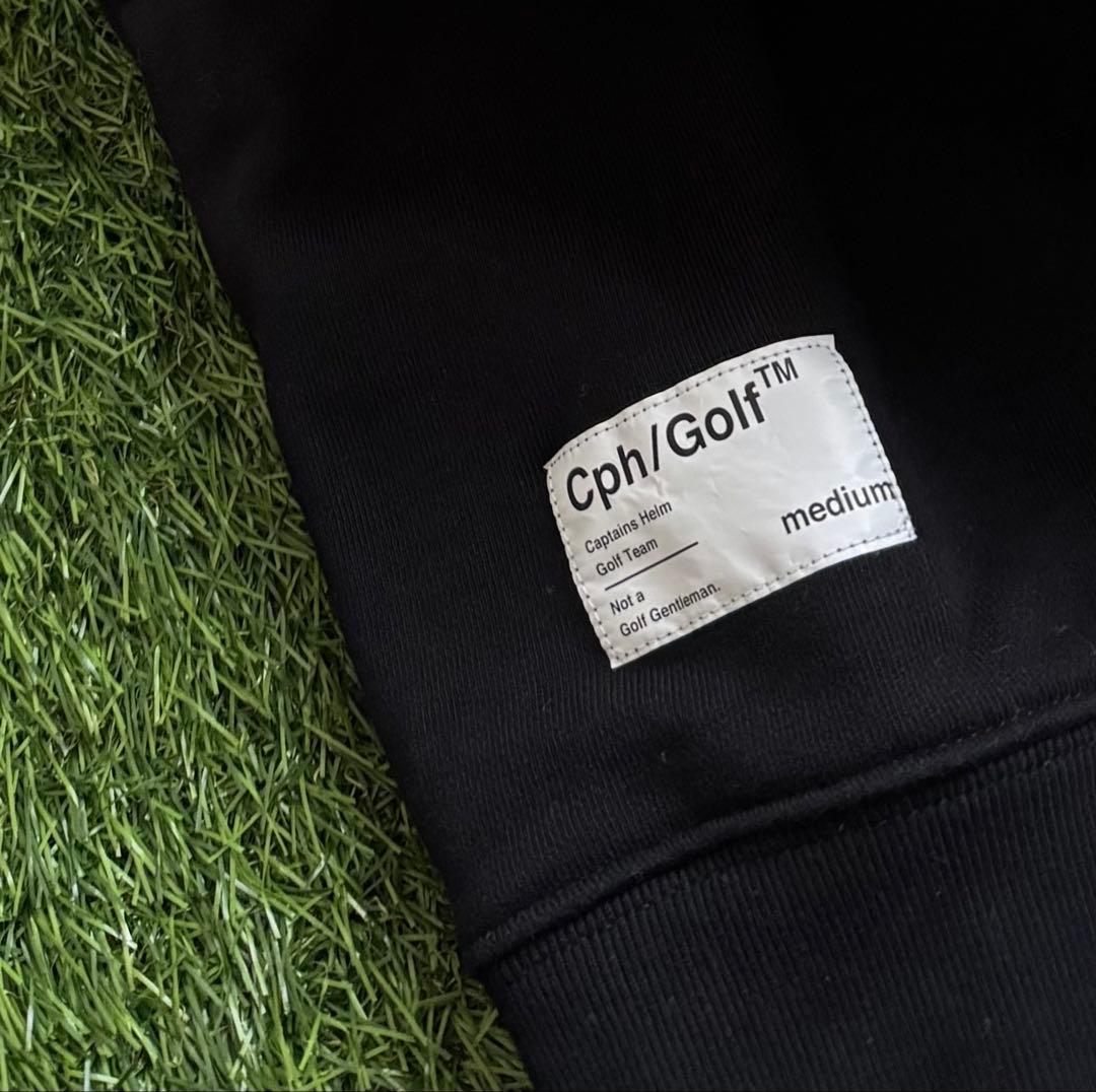 Cph/Golf キャプテンズヘルム ゴルフ オーバーラップ ロゴ　スウェット