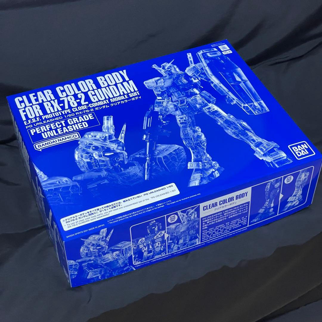 ＰＧ ＵＮＬＥＡＳＨＥＤ 1/60 RX-78-2 ガンダム クリアカラーボディ