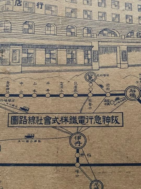 阪急電車経路