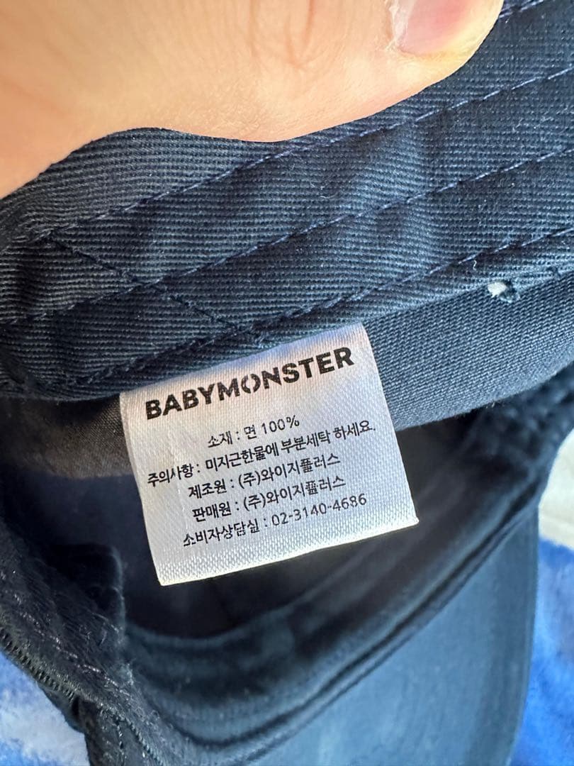 babymonster ベビモン popup限定 ブラック キャップ 帽子