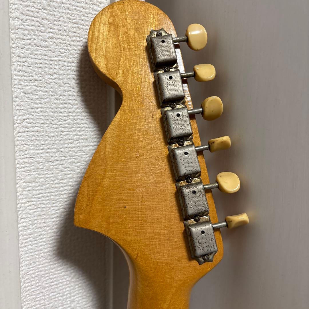 Fender Musicmaster Ⅱ 1965 スラブ貼り