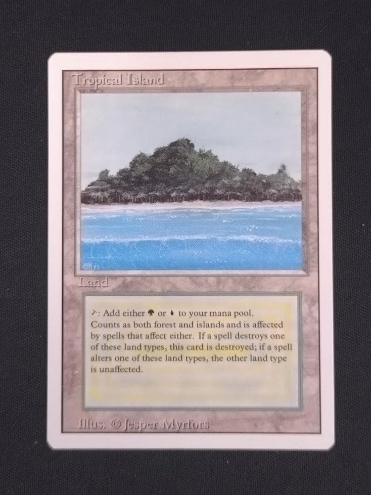 【安心鑑定対応】MTG Tropical  英語 リバイズド 3ED