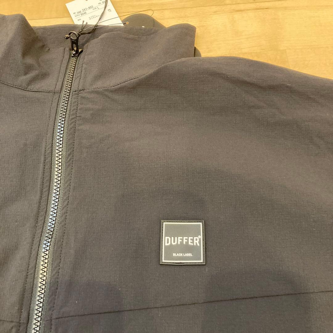新品タグ付き　DUFFER BLACK LABEL ジャケット 黒