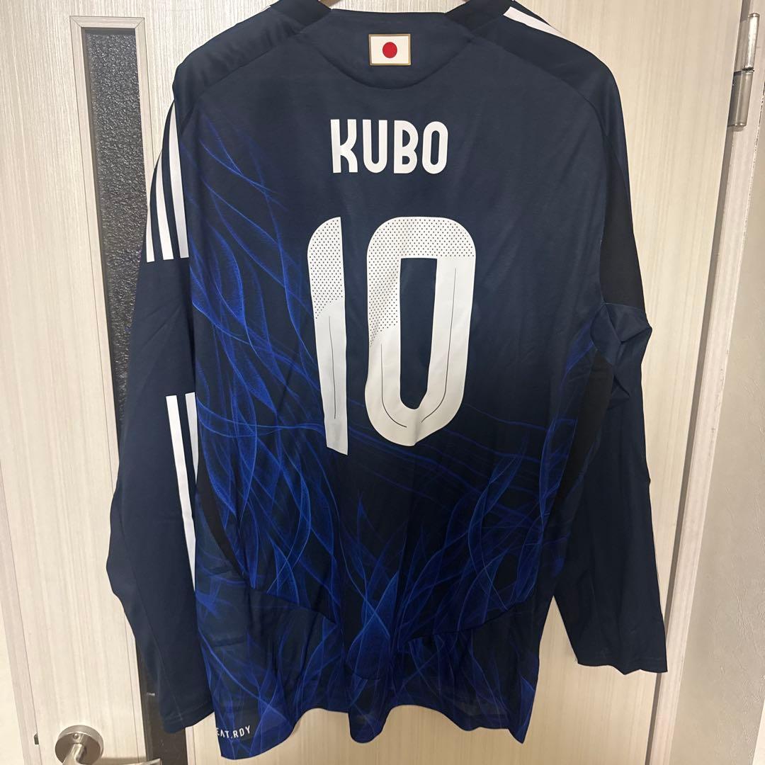 サッカー　日本代表　オーセンティックユニフォーム　久保　10 長袖　6XL
