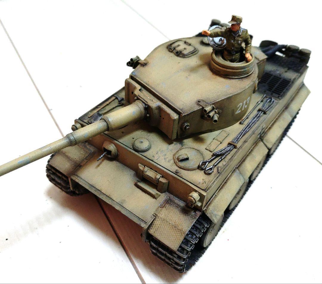 〚塗装完成品セット〛1/35 ドイツ北アフリカ師団 　1943年チュニジア攻防戦