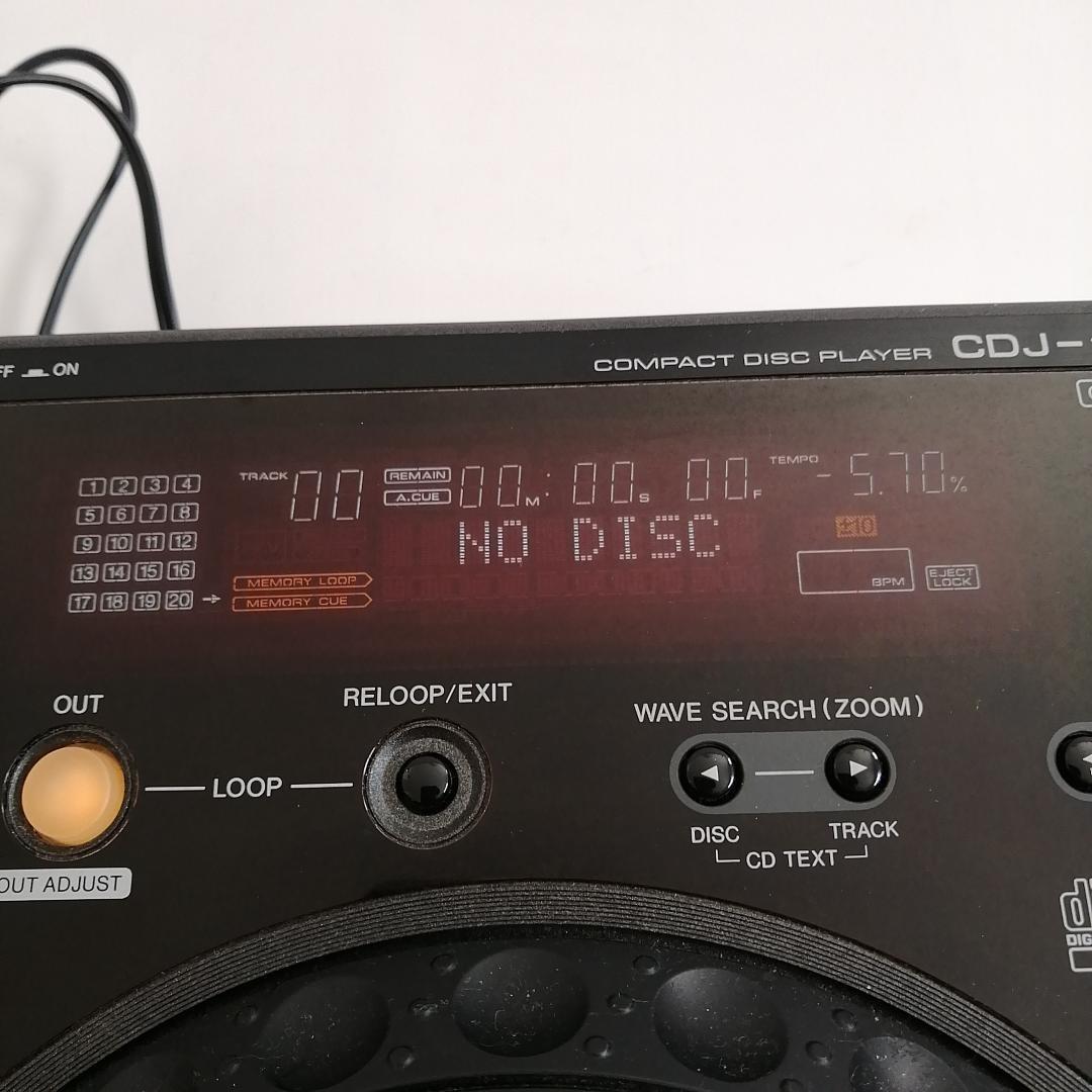 パイオニア コンパクトディスクプレーヤー CDJ-1000【ジャンク】