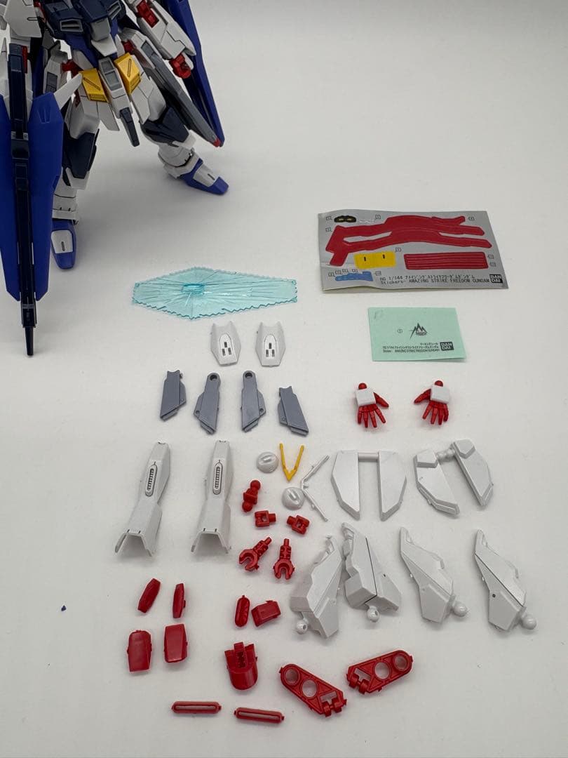 HGBF アメイジングストライクフリーダムガンダム 組立済　1/144 ガンプラ