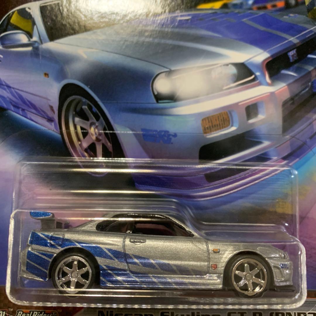 ホットウィールワイルドスピードSkyline GTR (BNR34)