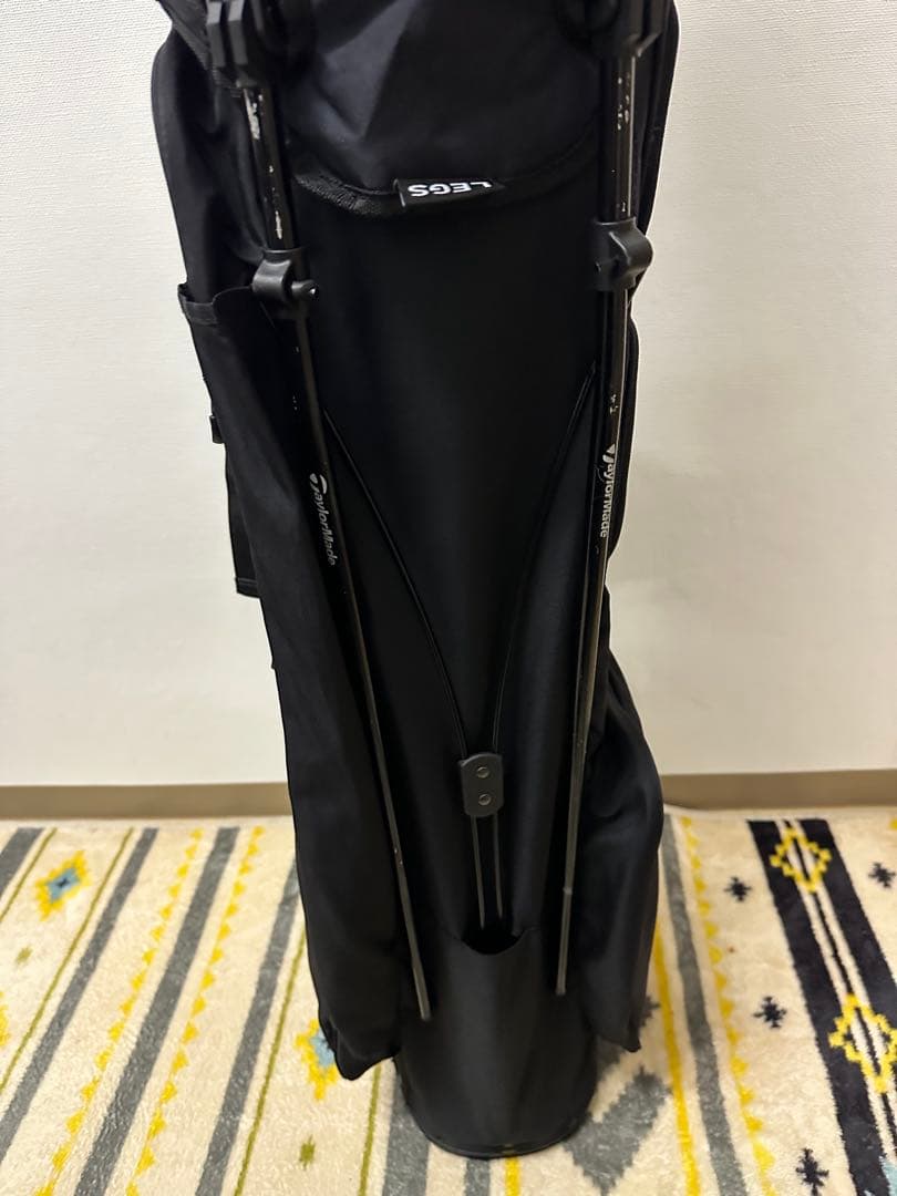 TaylorMade ブラック 迷彩柄 スタンド型 キャディバッグ