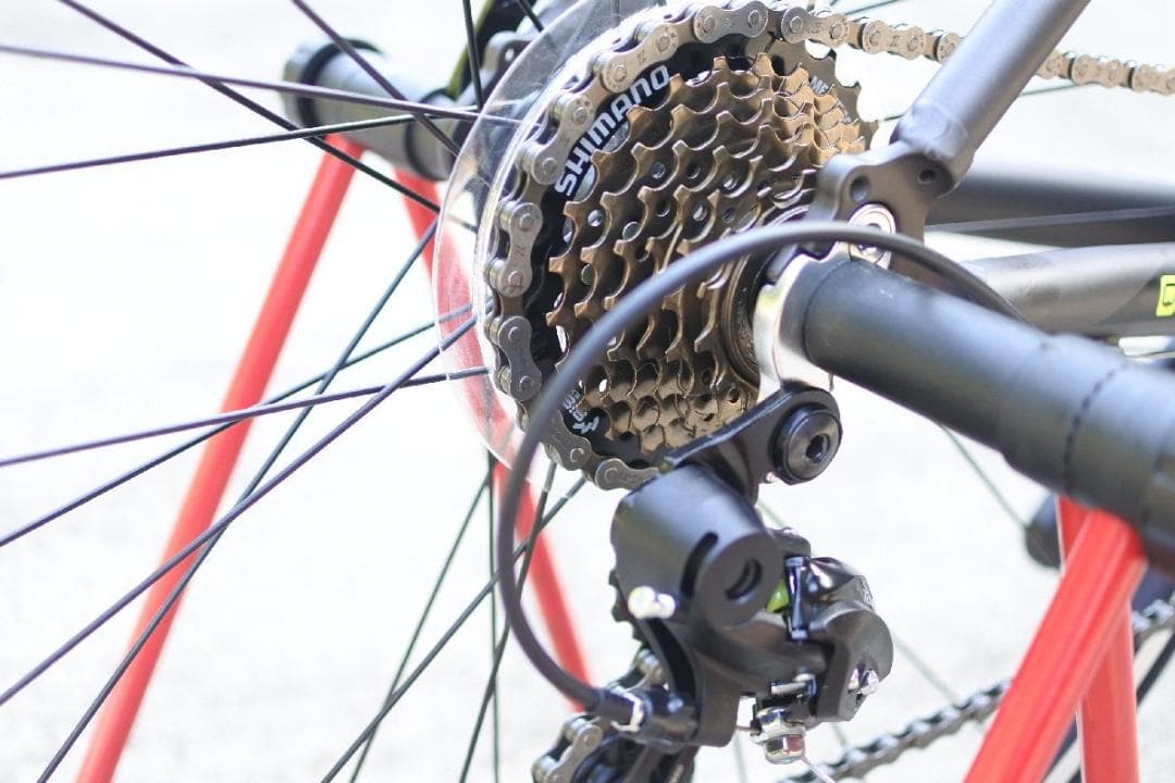 未使用新品シマノSTI搭載　カレロードバイク送料込み！