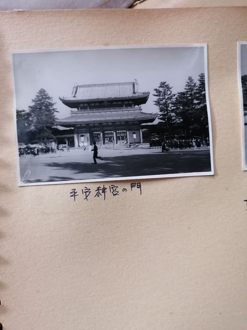 金閣寺の写真アルバム　昭和レトロ写真　モノクロ　京都　奈良　風景　寺院