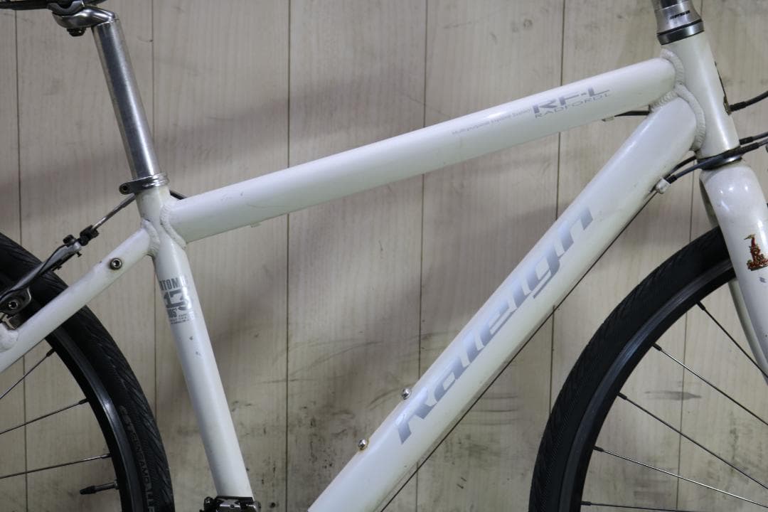 RALEIGH ラレー RF-L 700C アルミ 24速 420mm クロス白