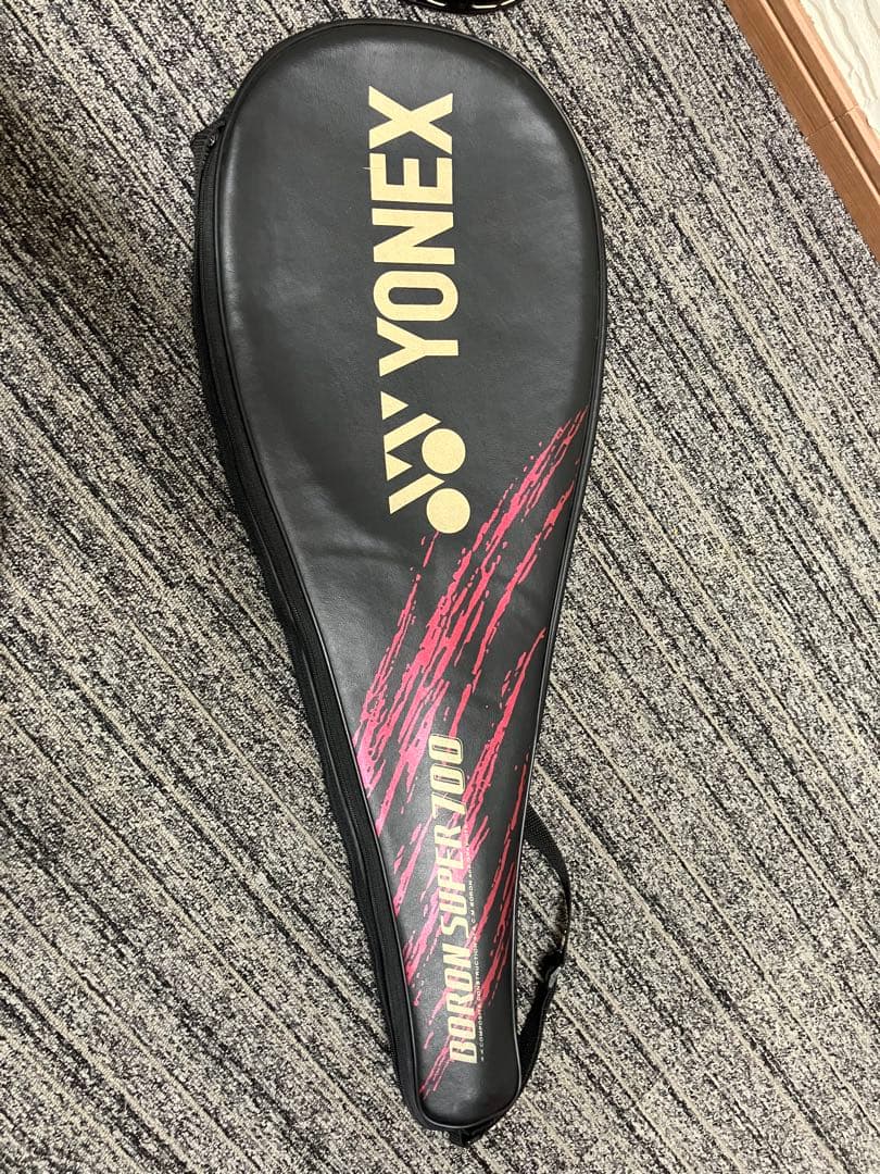 【K】YONEX BORON SUPER 700 ラケット ケース付き　Ｂ34