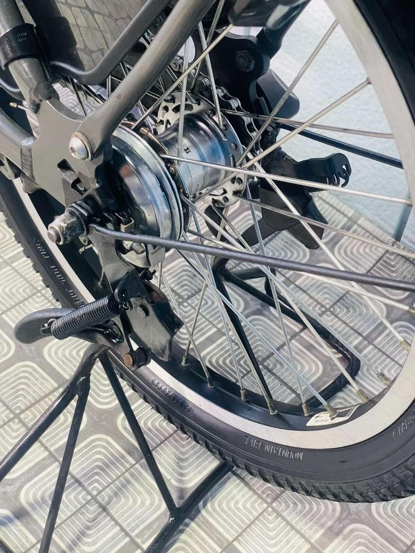 【BRIDGESTONE】20インチ子供乗せ電動アシスト自転車bikke3015