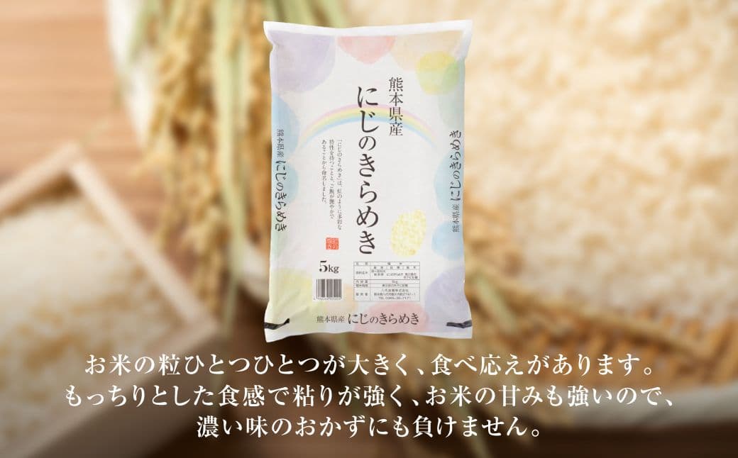 令和7年産　にじのきらめき 　20kg