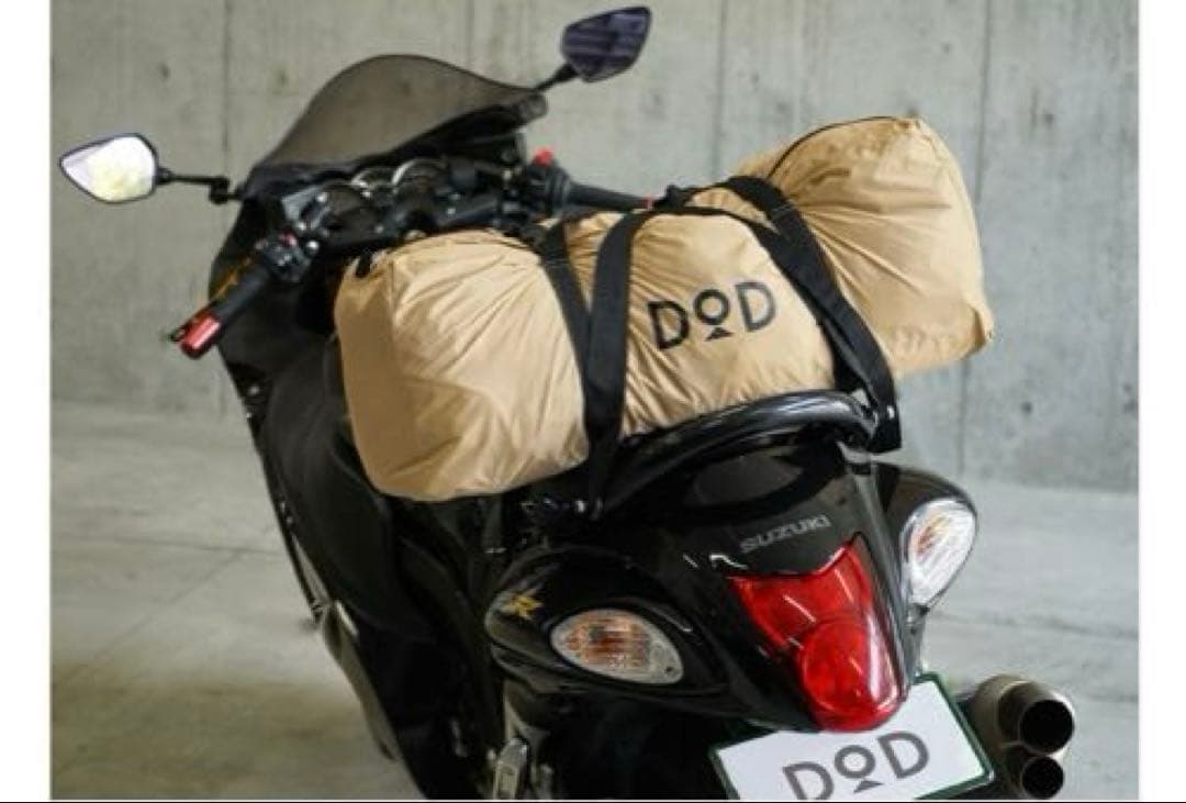 ★ats★【新品未使用】DOD ライダースバイクインテント(タン)