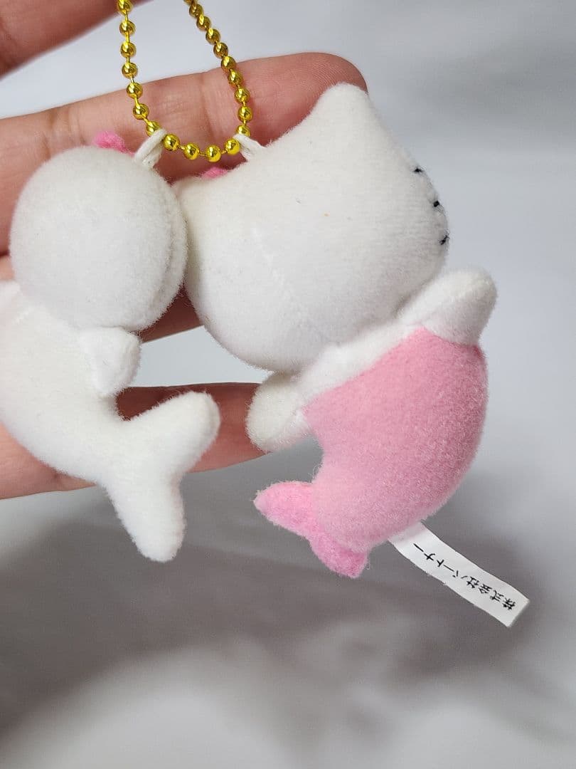 【希少品】サンリオ　HELLO KITTY　キティ　人魚　ツインチャーム