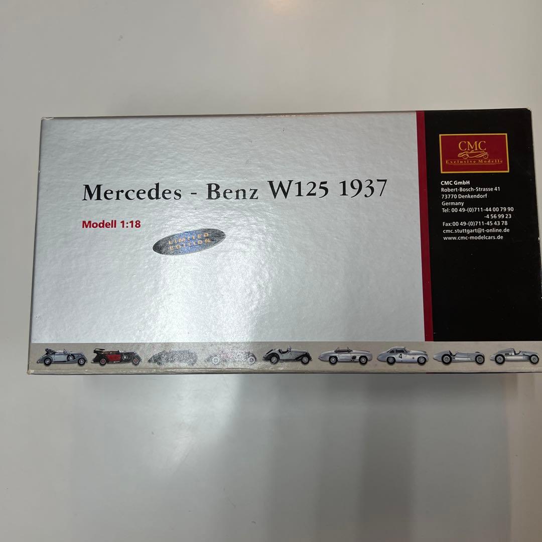 ミニカー CMC Benz W125 1937 1/18 LIMITED EDITION
