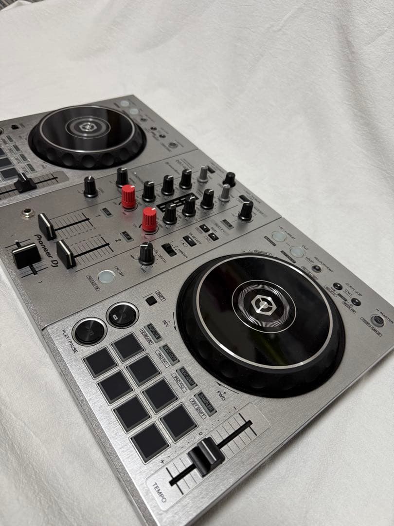 Pioneer DDJ-400 限定色シルバー　カスタム　豪華なオマケ付き