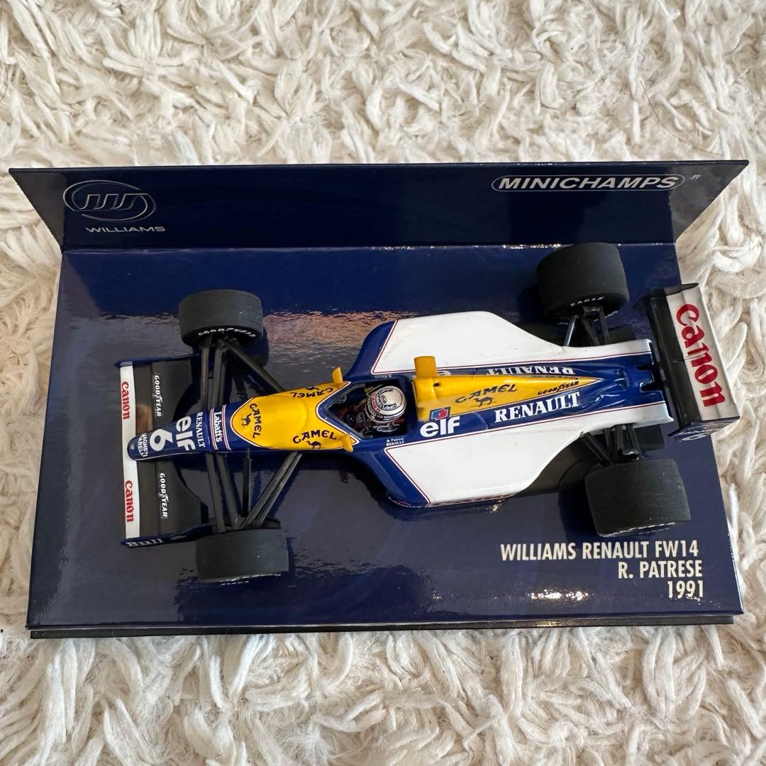 1/43 MINICHAMPS ウィリアムズ FW14 パトレーゼ 1991