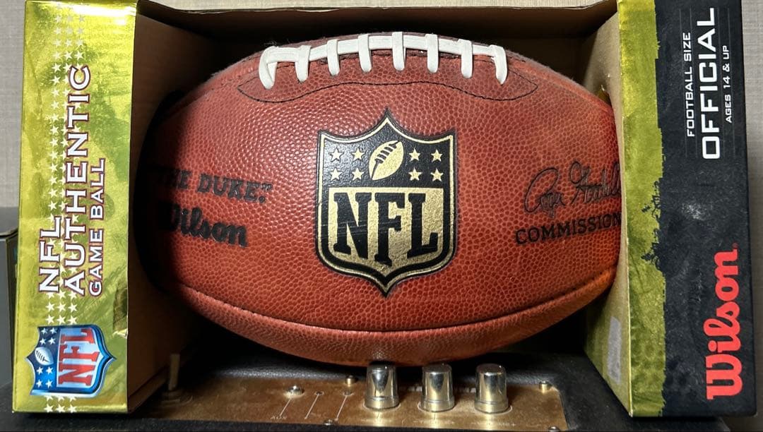 ボール Wilson NFL Authentic Game Ball