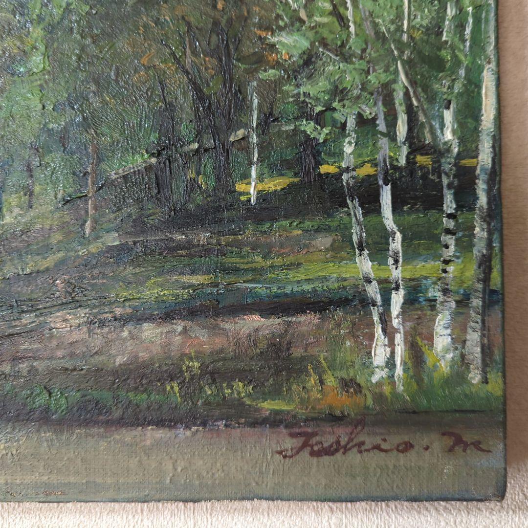 F6号油彩画（額縁なし)No.63