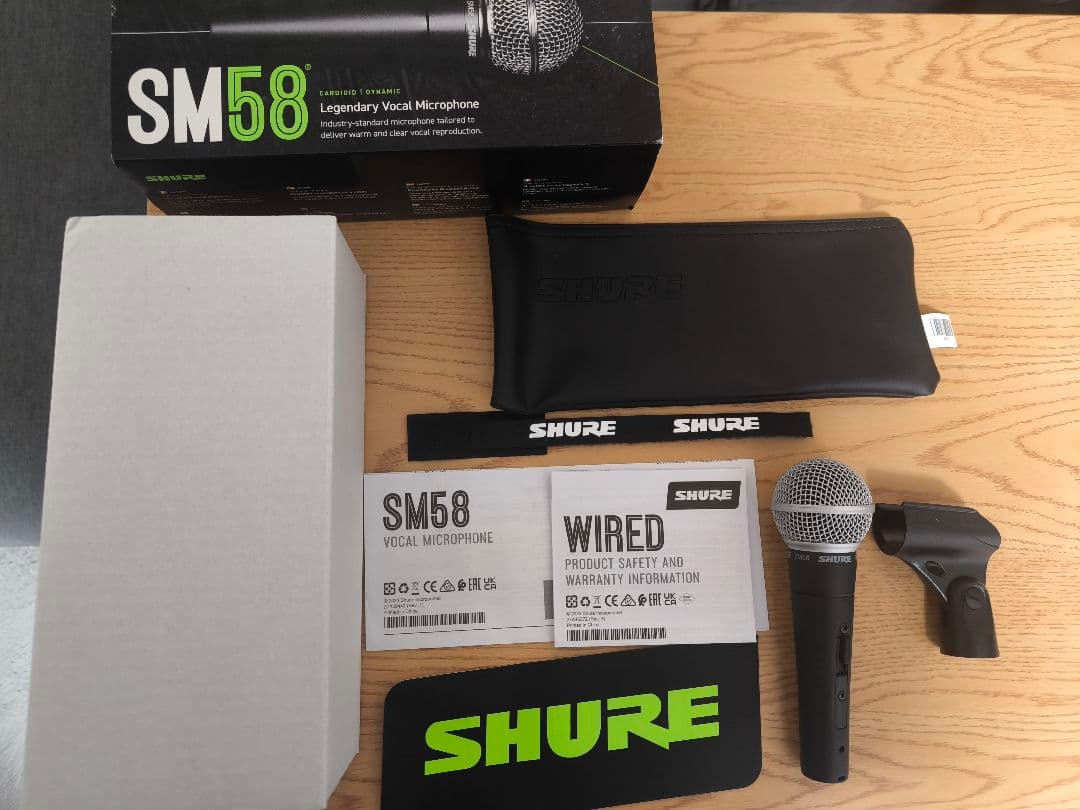 Shure SM58 ダイナミックマイク