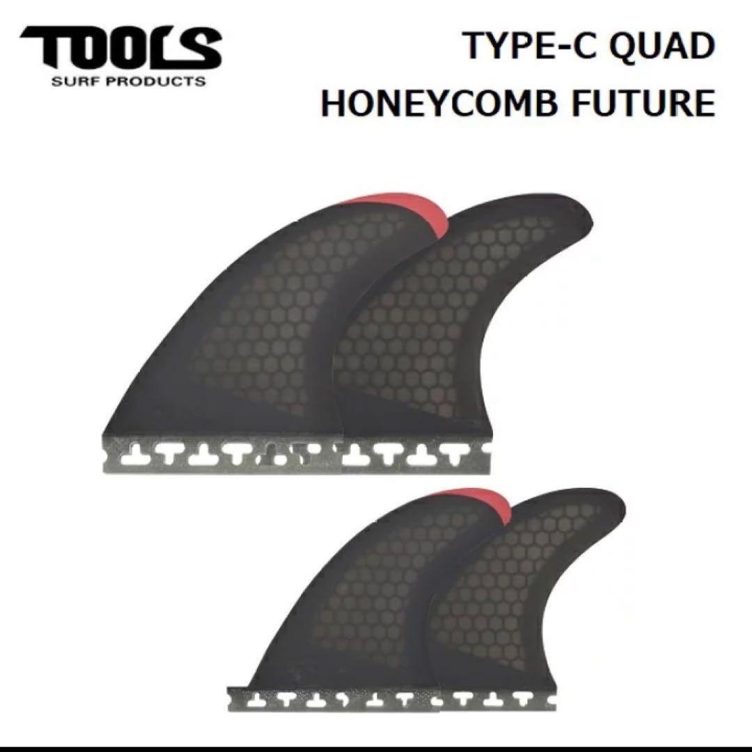 TOOLS クワッド　 フィン スタンダード　箱無し