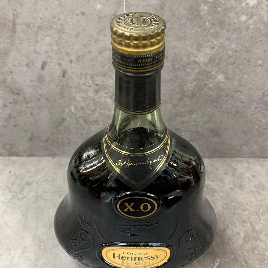 Hennessy XO 1000ml 金キャップ グリーンボトル　未開栓