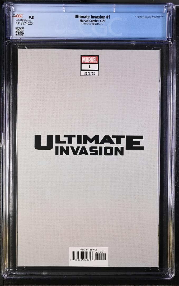 アメコミリーフ Ultimate Invasion #1 CGC 9.8