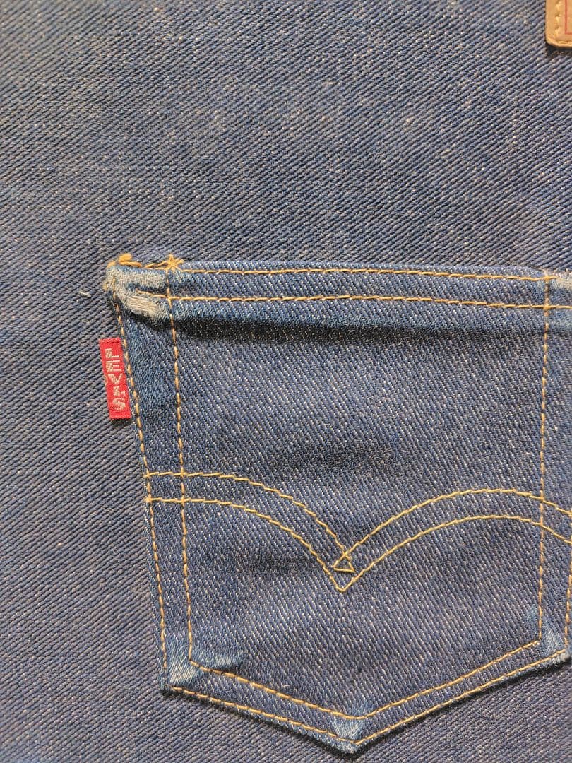 60s vintage Levi’s denim binder