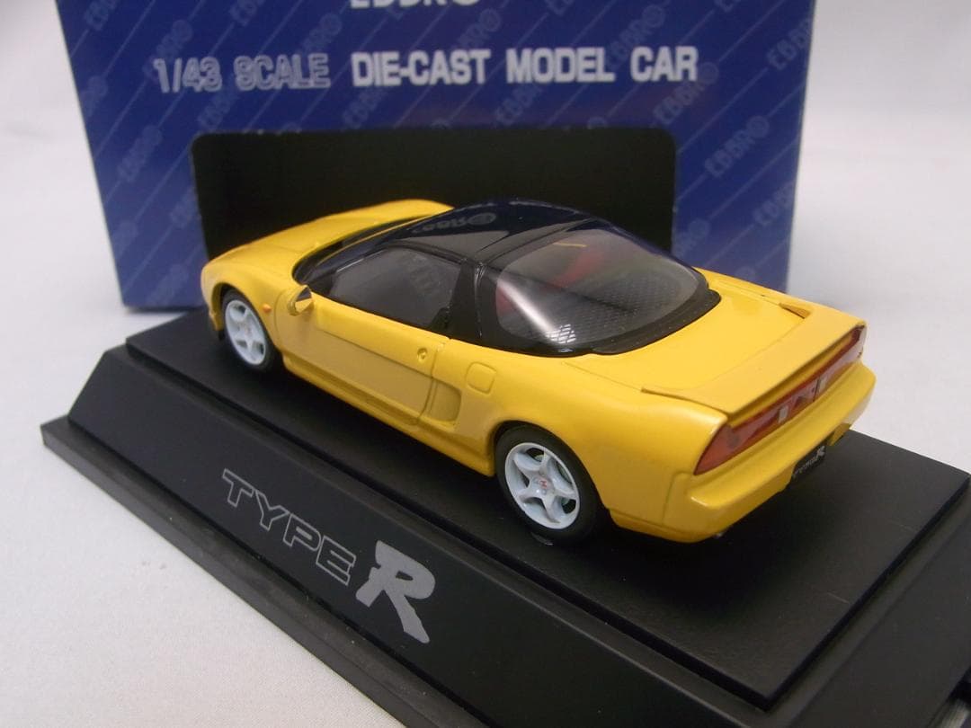 ★美品!★HONDA NSX Type-R Yellow 1/43
