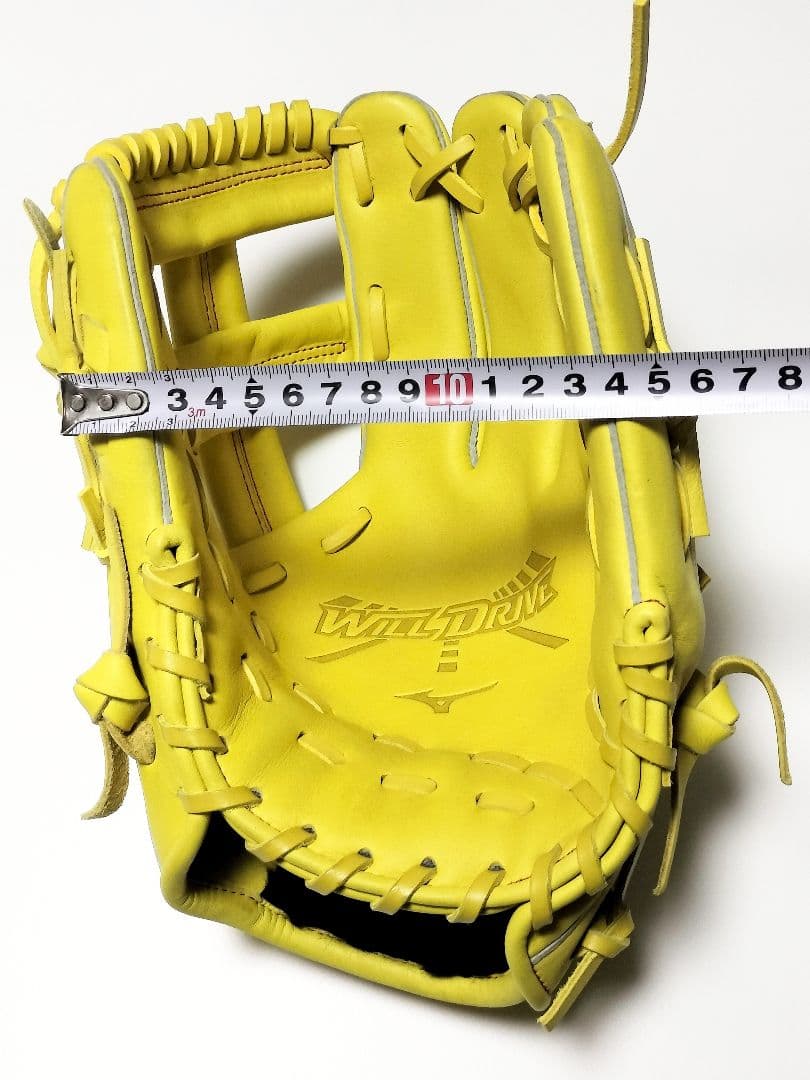 ✨未使用✨MIZUNO 軟式グローブ WILL DRIVE イエロー 野球