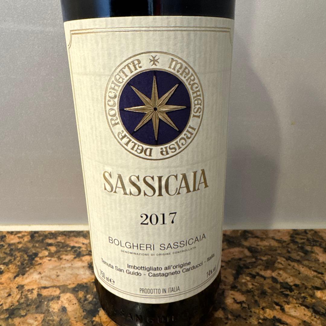 サッシカイア 2017 Sassicaia イタリア トスカーナ 赤ワイン