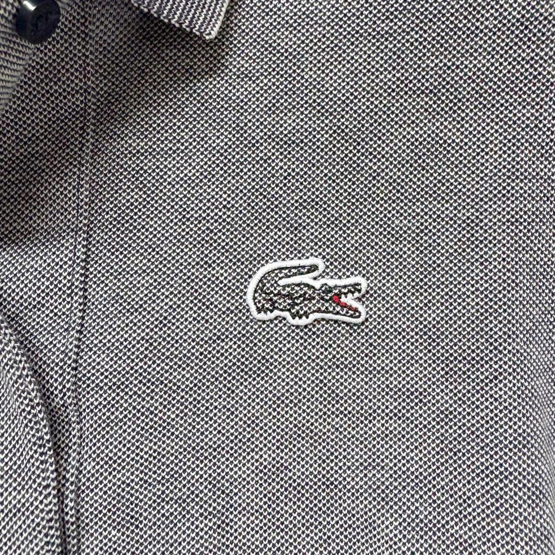 美品♡LACOSTE ラコステ 鹿の子 ポロシャツワンピース ベルト付 40