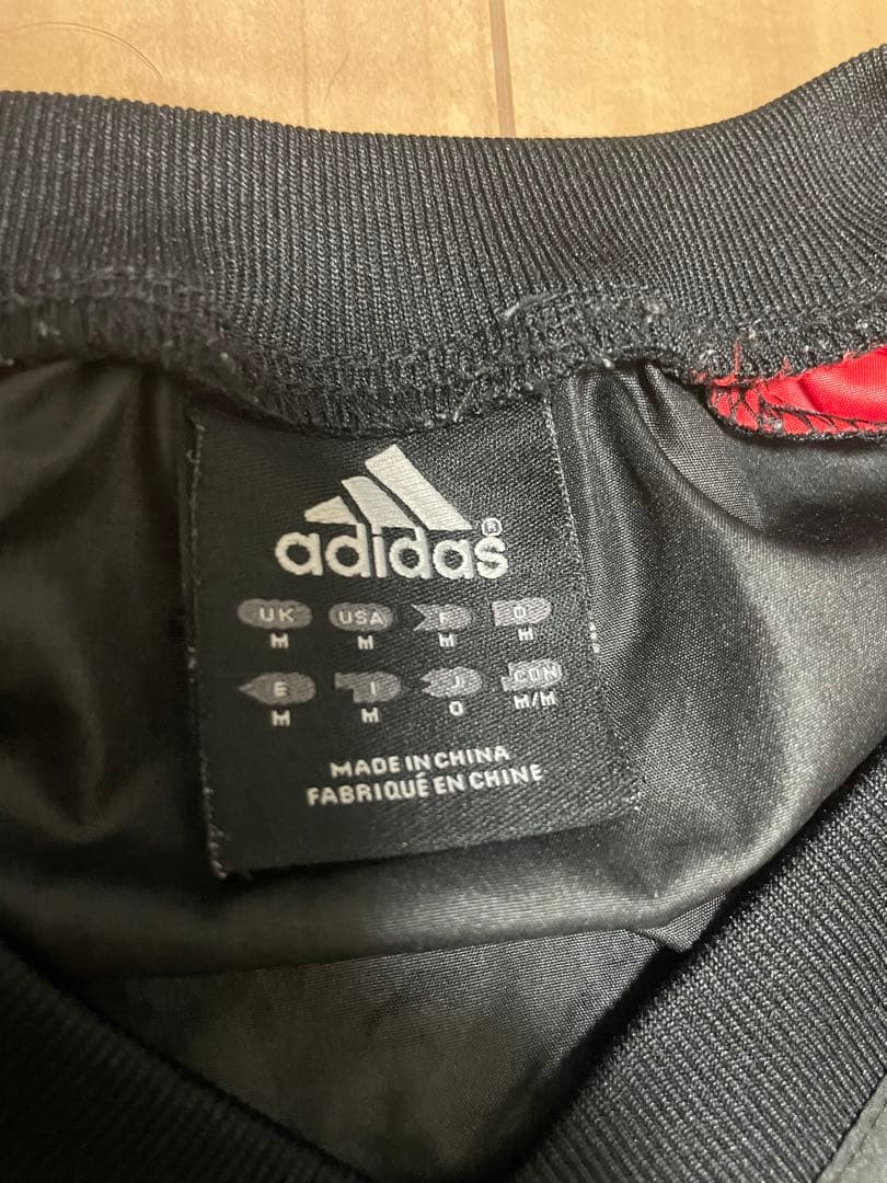 帝京第三高校 ジャージ上下XLセット ピステ不揃いLセット adidas