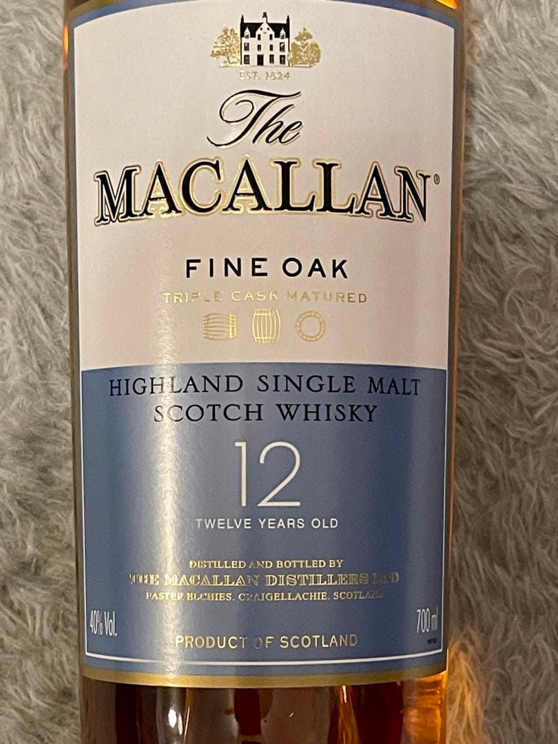 MACALLAN 12 FINE OAK マッカラン旧ボトル トリプルカスク
