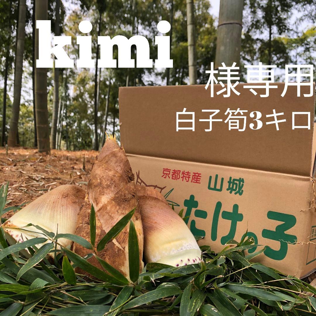 kimi　白子筍3キロ