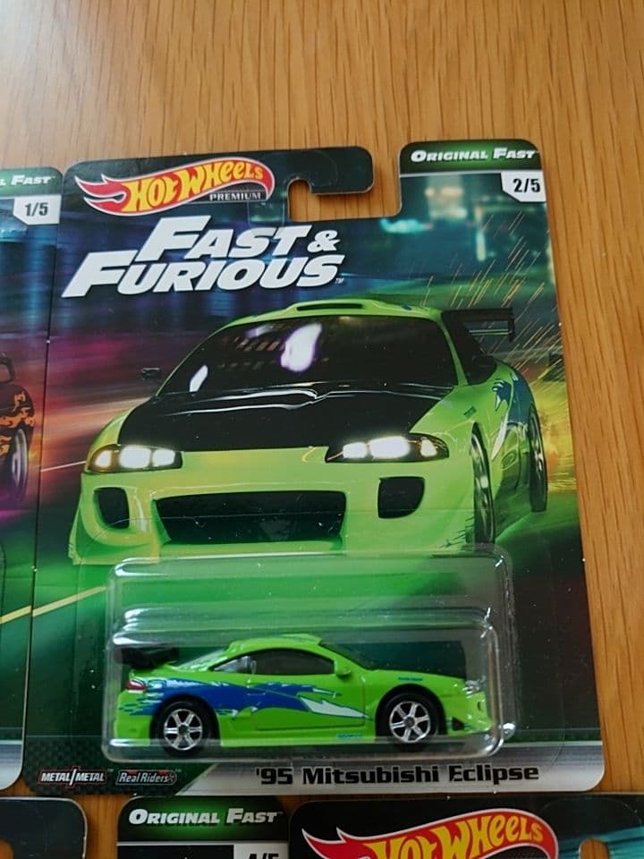 ホットウィール ワイスピ ORIGINAL FAST 5台セット
