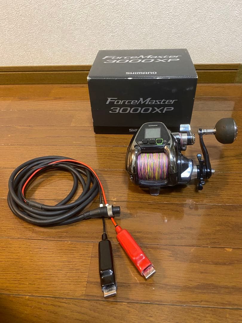 Shimano ForceMaster 3000XP 電動リール＋手巻リール