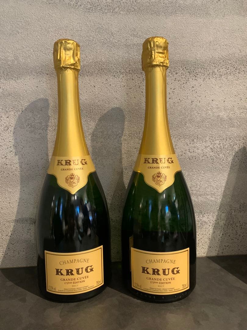 KRUG クリュッグ グランド・キュヴェ シャンパン 750ml 2本セット