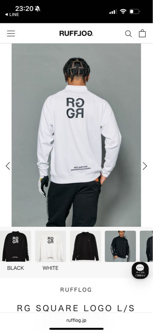 メンズウェア RUFFLOG Mockneck