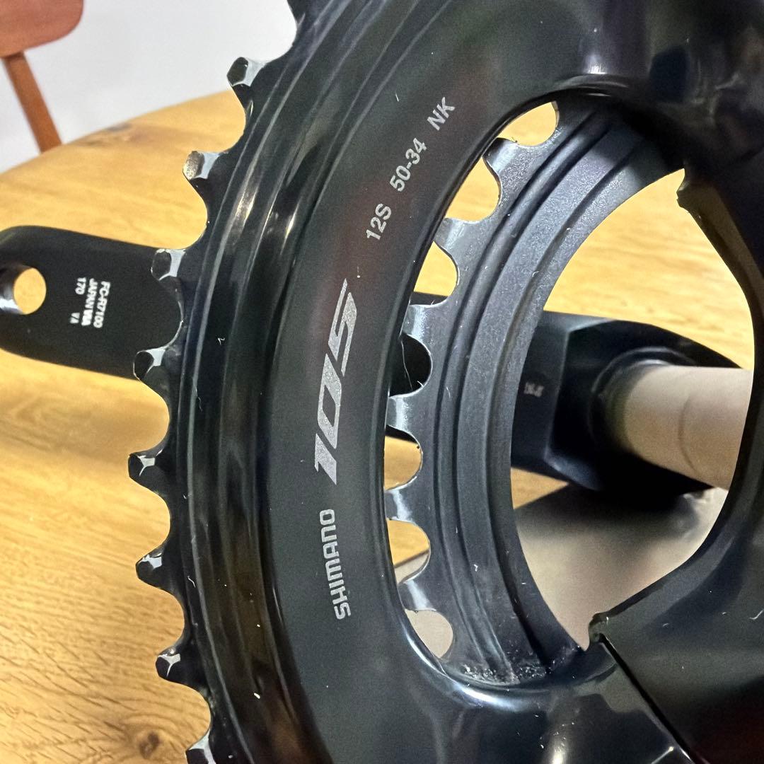 Shimano 105 クランクセット 12s 50/34T 170mm