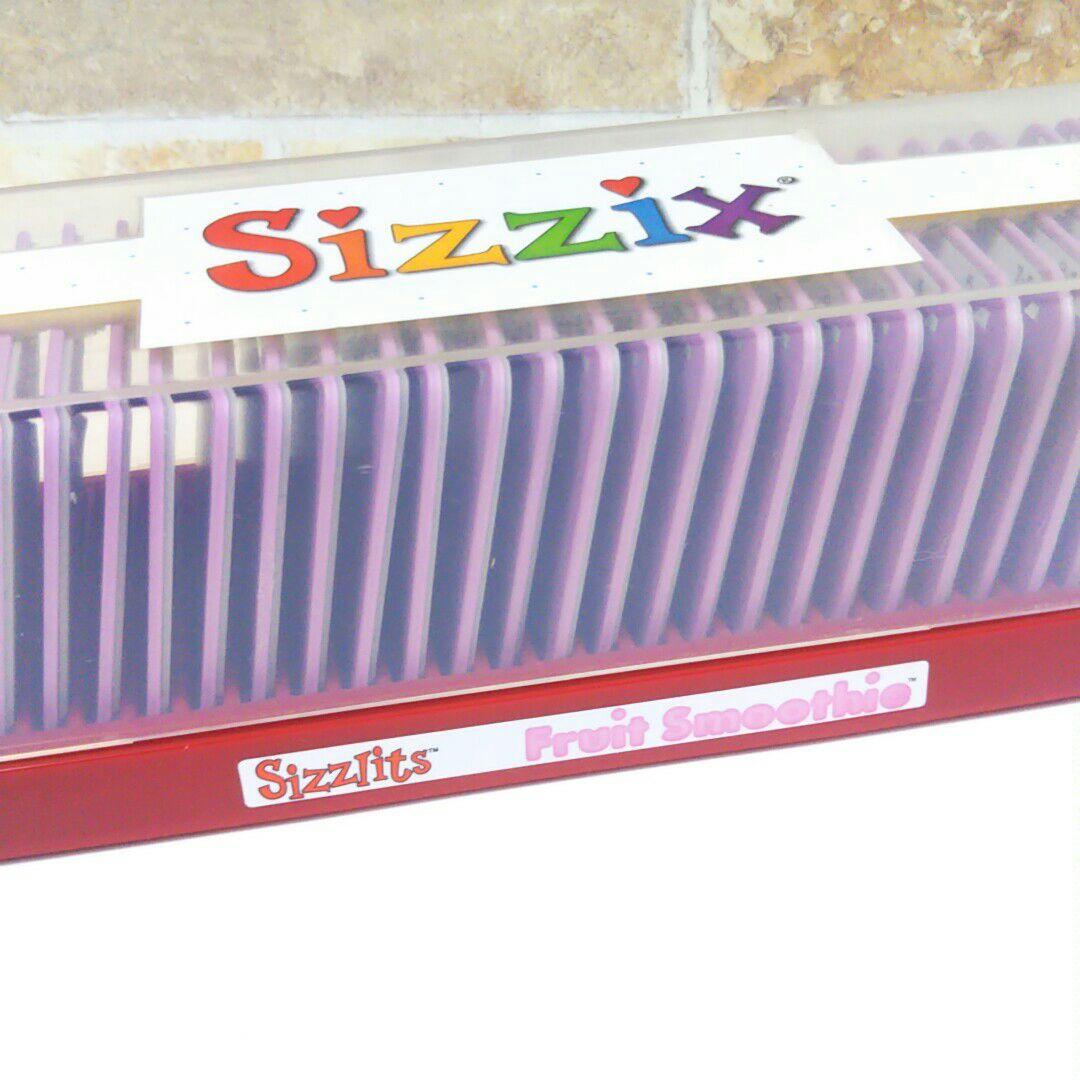 シジックス sizzix アルファベット ダイ フルーツスムージー